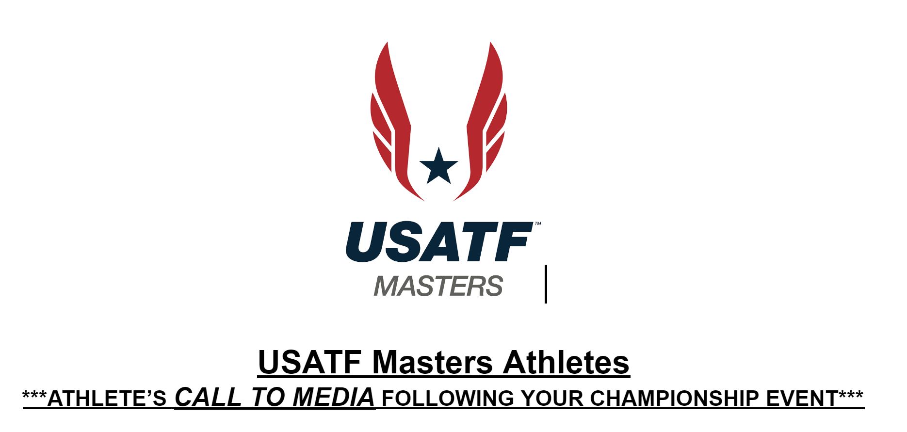 Athletes Call to Media Info – USATF Masters